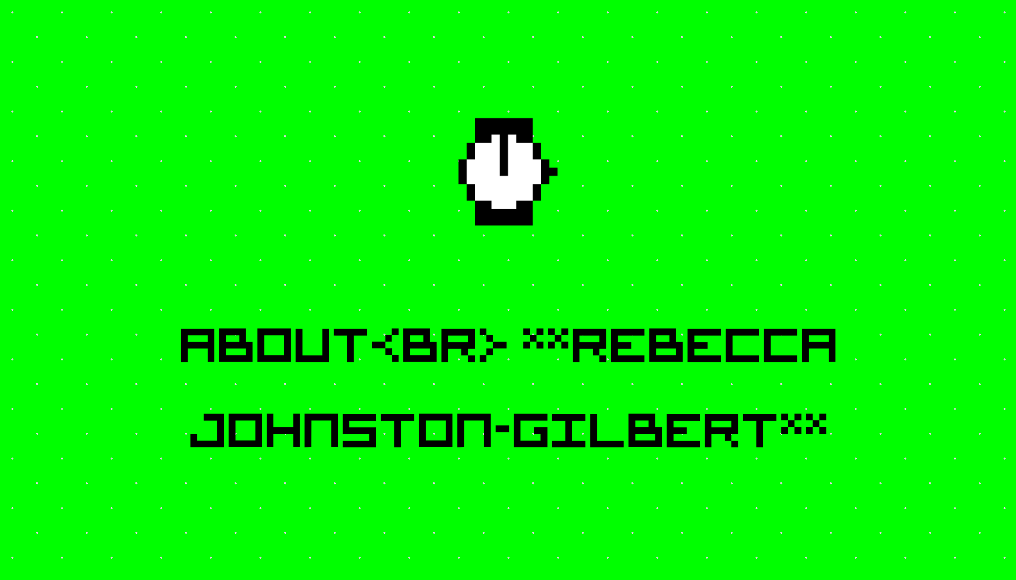 About Rebecca Johnston-Gilbert on HackerNoon